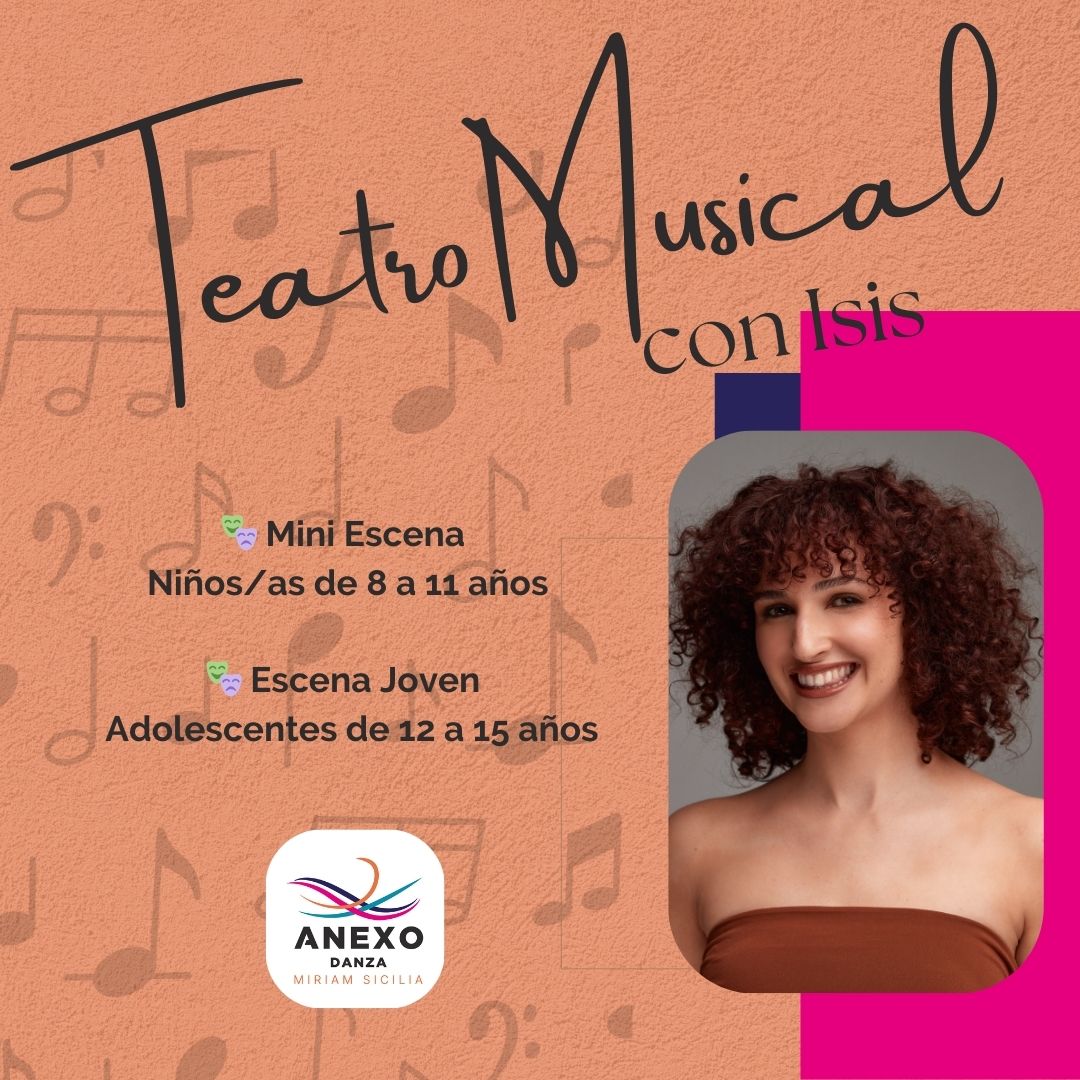 🎭 ¡NUEVAS CLASES DE TEATRO MUSICAL EN ANEXO DANZA – NUESTRA NUEVA SALA ...